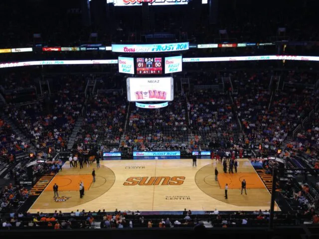 Suns Arena Seating