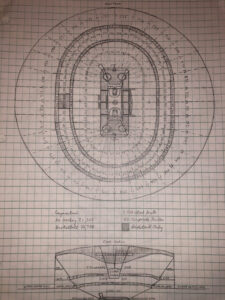 Stadium doodles from my past: Arena edition | Itinerant Fan