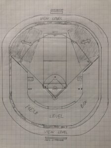 Stadium doodles from my past: Multipurpose venue edition | Itinerant Fan